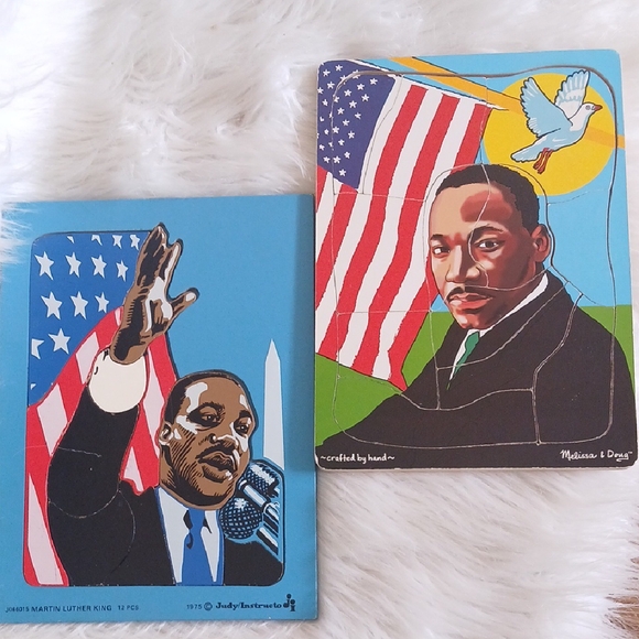 Melissa & Doug | Toys | Martin Luther King Jr Puzzles Set Of Two | Poshmark
